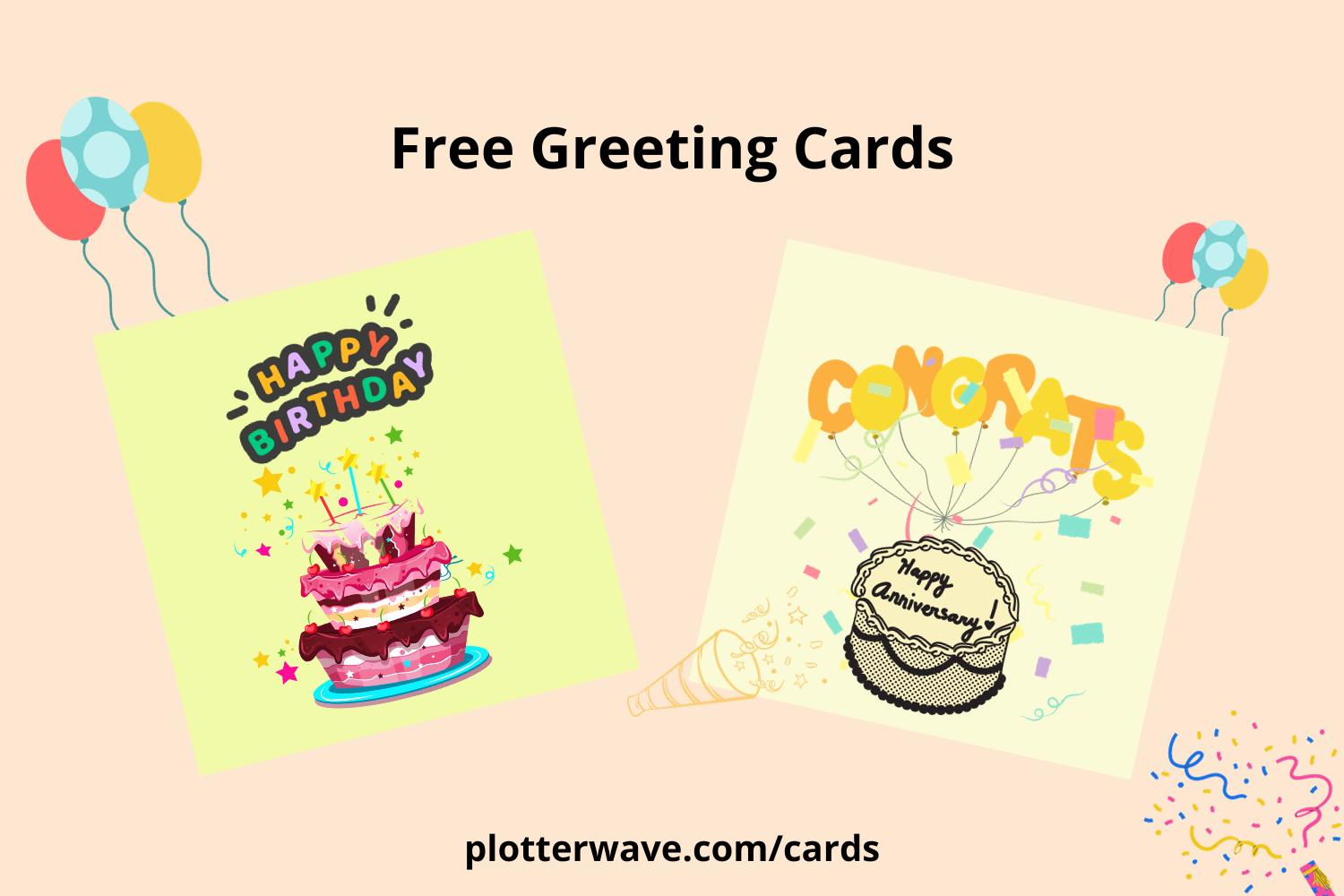 The Best Online Free Wish Cards - Plotterwave.com