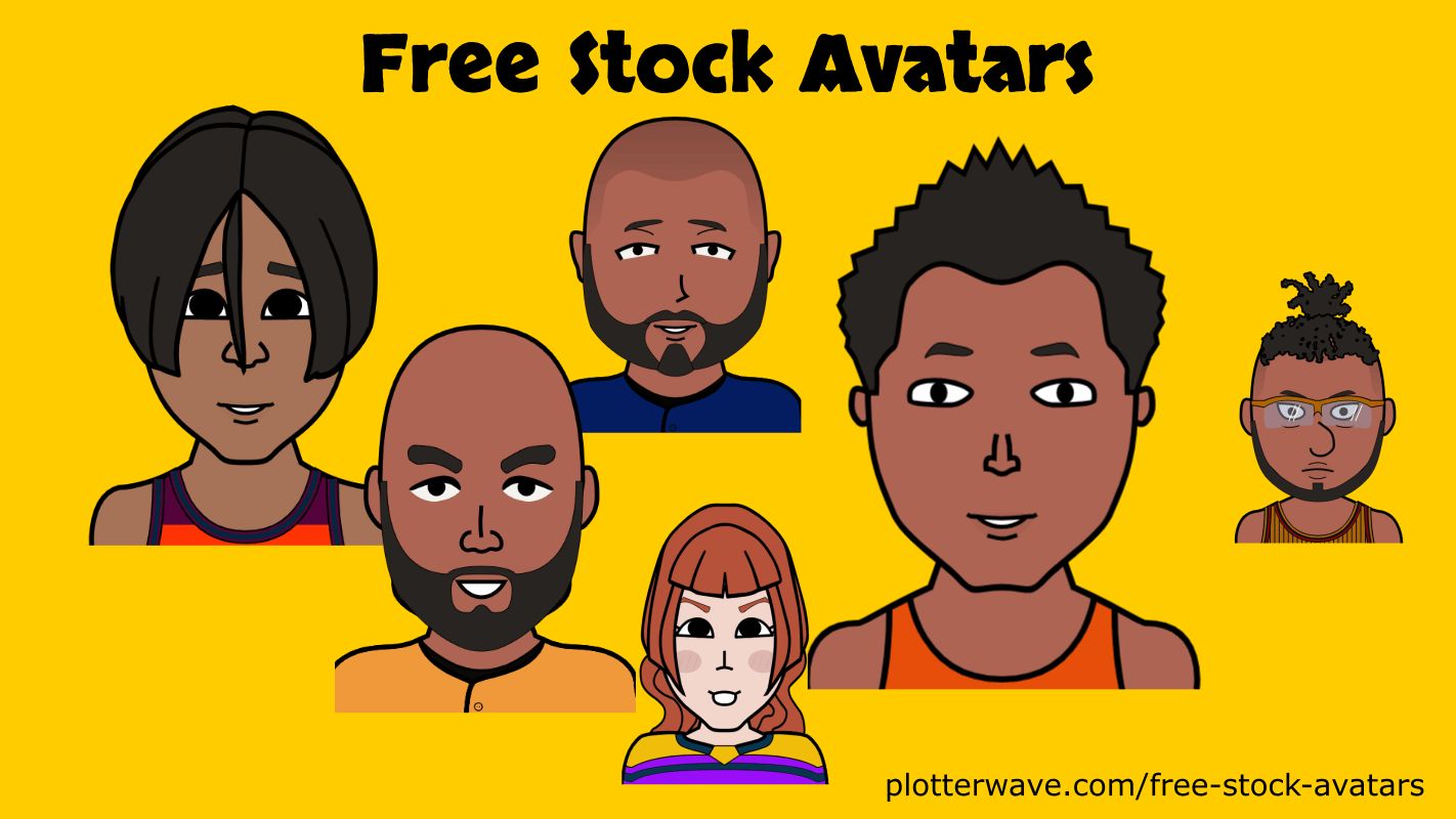 Free Stock Avatars - Plotterwave.com