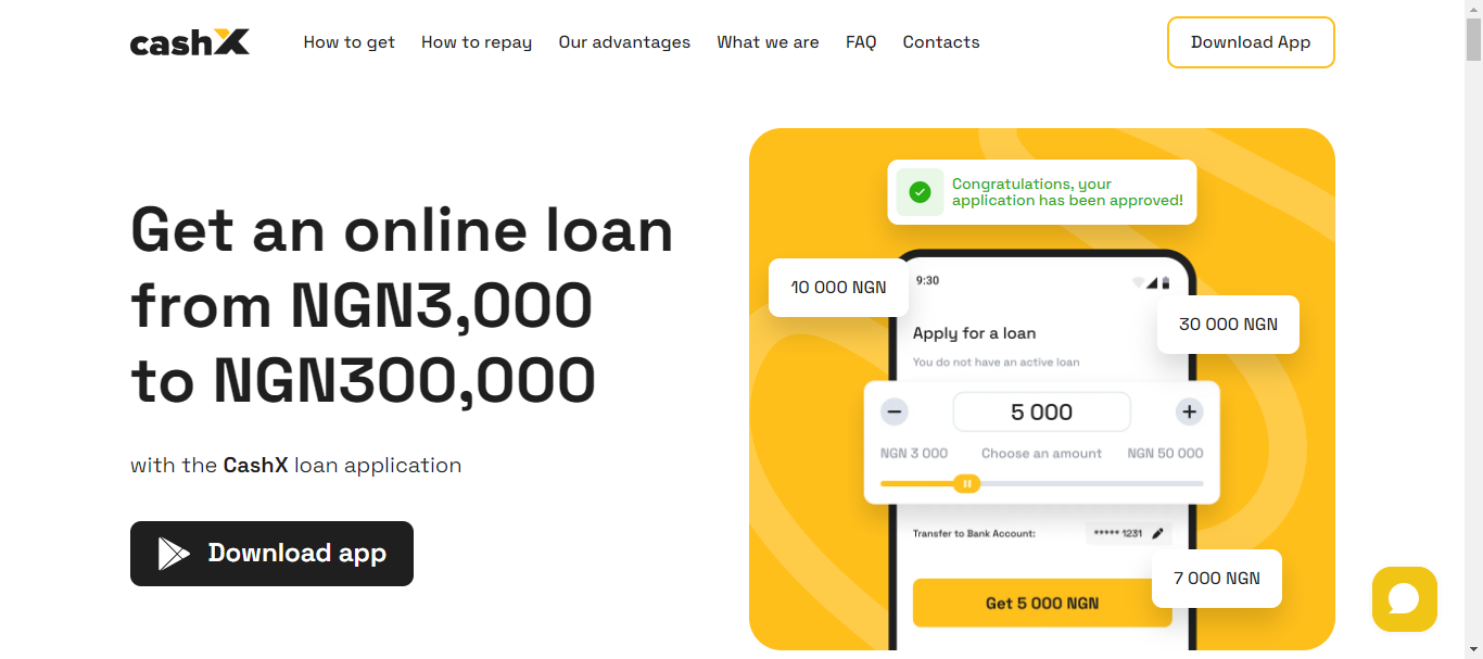 CashX Loan App: How To Borrow From NGN3,000 To NGN300,000 In Nigeria ...